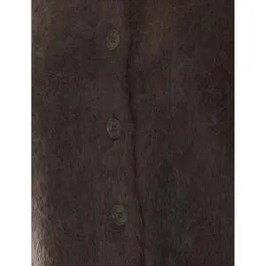 LISA YANG Azelea Cardigan - Brown