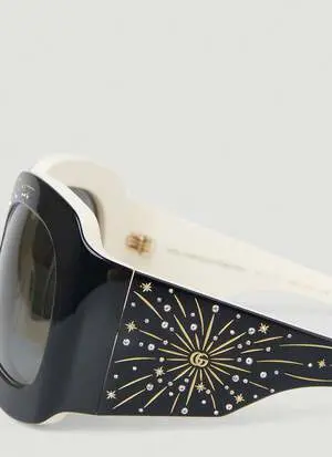 Gucci Oversize Square Frame Sunglasses