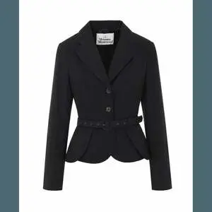 VIVIENNE WESTWOOD Belted Bettina Jacket - Black