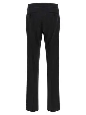 TOM FORD Pinstriped Double-breasted Dress