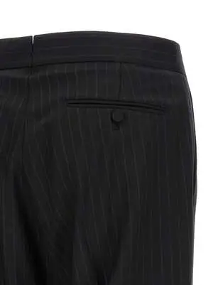 TOM FORD Pinstriped Double-breasted Dress