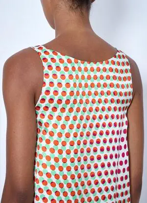 Dries Van Noten Silk Polka-dot Maxi Dress