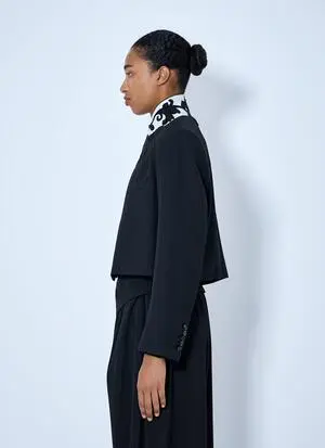 Dries Van Noten Bosea Wool Cabardine Blazer
