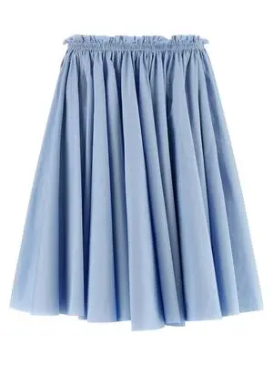 AMI Paris Wheel Skirt - Blue