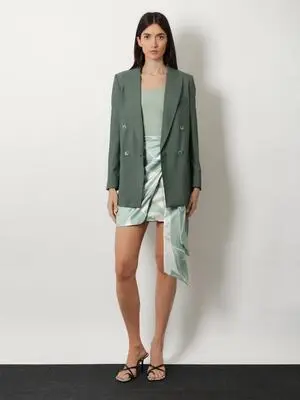Max Mara Silk Pareo Skirt - Multicolor