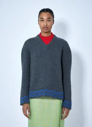 Marni Roundneck Sweater - Gray