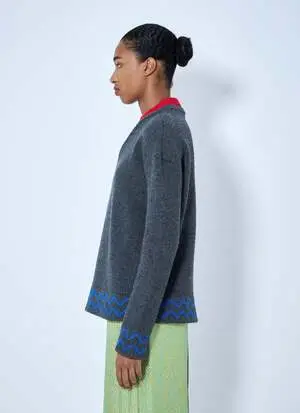 Marni Roundneck Sweater - Gray