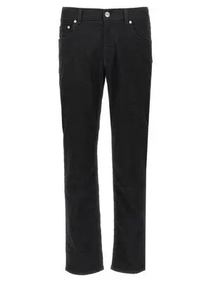 Etro Jacquard Jeans - Black