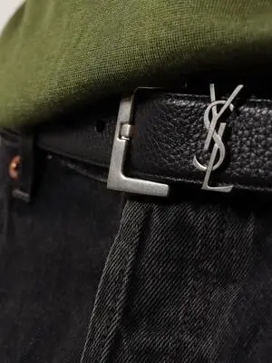 Saint Laurent Leather Belt - Multicolor