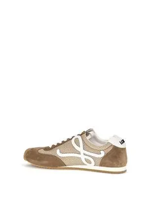 Loewe Ballet Runner 2.0 Suede And Mesh Sneakers