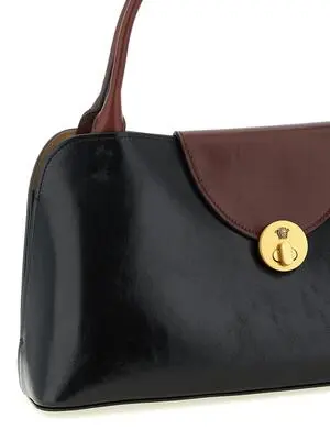 Versace Vivian Medium Shoulder Bag - Black
