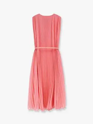 Max Mara Mxecapsula Long Dress With Belt
