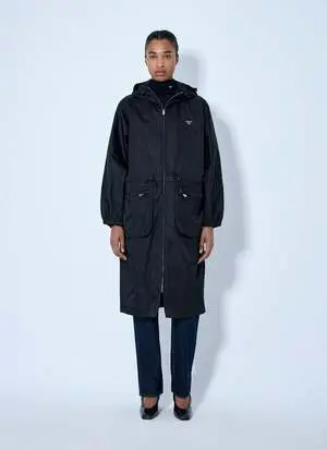 Prada Re-nylon Drawstring Coat