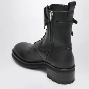 JIMMY CHOO Rosabel Flat Leather Ankle Boots