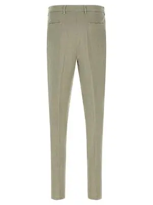 Brunello Cucinelli Linen Gabardine Trousers - Green