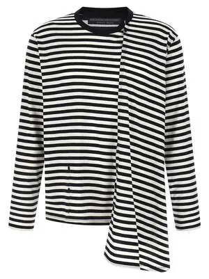 Yohji Yamamoto Paneled' Sweater - Multicolor
