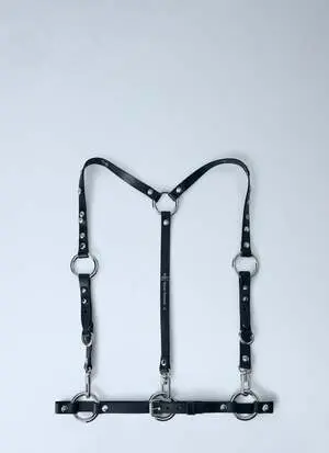 VIVIENNE WESTWOOD Leather Harness - Black