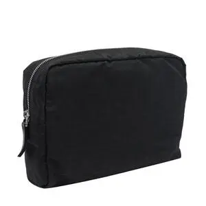 Fendi Medium Ff Logo Beauty Case - Black