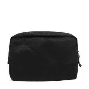 Fendi Medium Ff Logo Beauty Case - Black