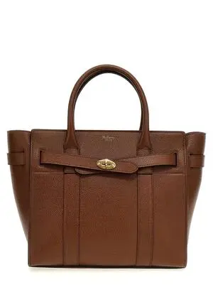 Mulberry Mulberry Women Shopping 'Small Zipped Bayswater' Brown