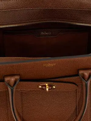 Mulberry Small Zipped Bayswater Handbag - Brown
