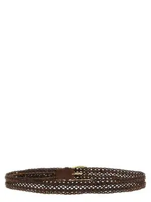 Brunello Cucinelli Braided Leather Belt