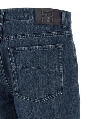 Fendi Ff Inner Jeans - Blue