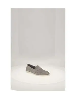 Dior Suede Granville Loafers - Gray