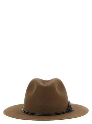 Brunello Cucinelli Monile' Hat - Brown