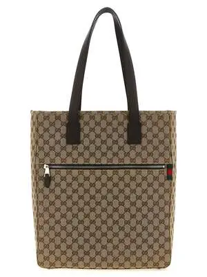 Gucci Gg Shoulder Bag - Brown
