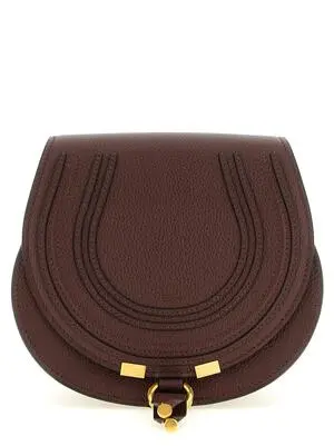 Chloé Marcie' Small Crossbody Bag - Brown