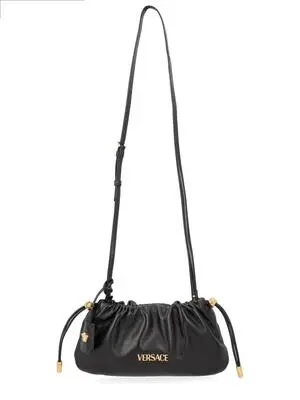 Versace Mini Tag Bag - Black