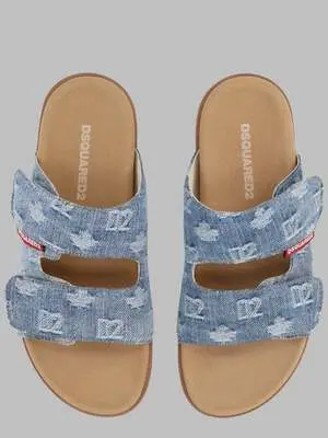 Dsquared2 Sandalo A Doppia Fascia