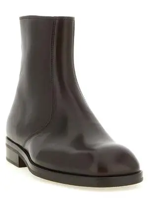 LEMAIRE Zip Ankle Boots