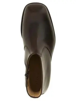 LEMAIRE Zip Ankle Boots