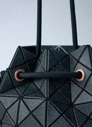 Issey Miyake Wring Denim Drawstring Bag