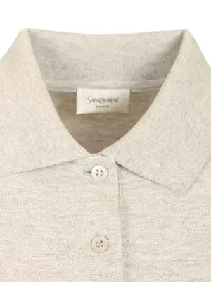 Saint Laurent Oversized Polo Shirt