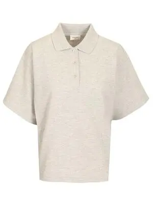 Saint Laurent Oversized Polo Shirt - Black