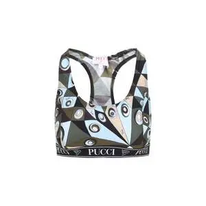 Emilio Pucci Pucci Polyamide Bra Top Women Multicolor