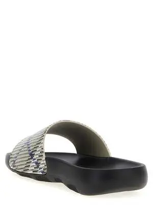 Burberry Dive Check' Sandals
