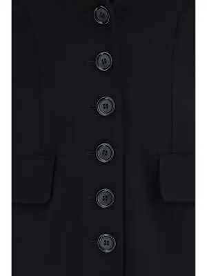 Dolce & Gabbana Stretch Wool Single Breasted Jacket