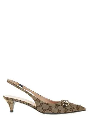 Gucci Gg' Slingback - Cream