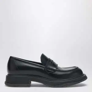 Gucci Leather Loafer With Logo