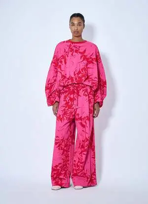 Dries Van Noten Hadium Cotton Jersey Sweatpants