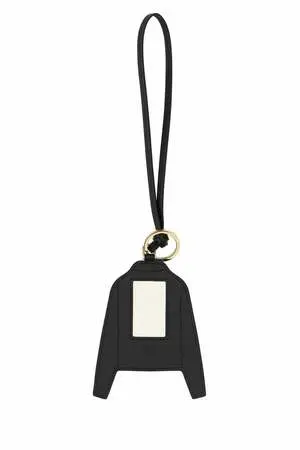 Miu Miu Cerulean Leather Keyring