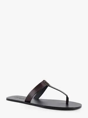 Saint Laurent Babylone Leather Sandals - Multicolor