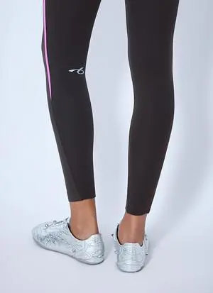 Balenciaga High Waist Leggings - Brown