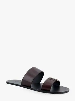 Saint Laurent Leather Sandals - Multicolor