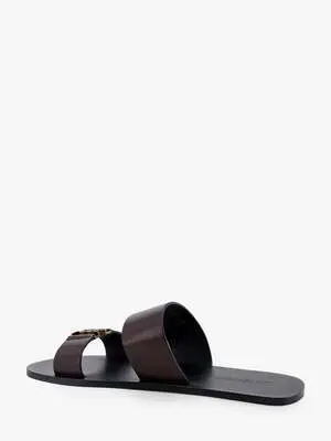 Saint Laurent Leather Sandals - Multicolor