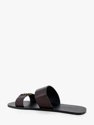 Saint Laurent Leather Sandals - Multicolor